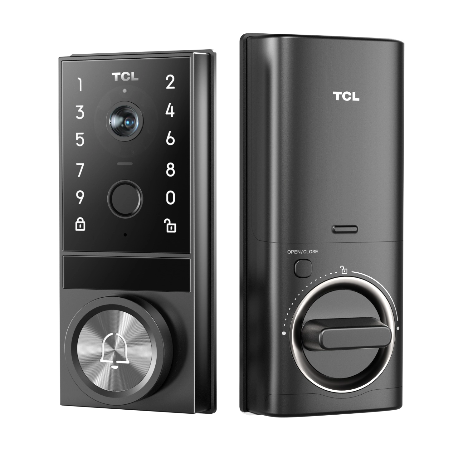TCL D1 Max Video Digital Smart Door Lock with Keypad - TCL
