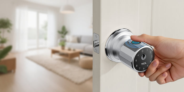 TCL K1 Smart Fingerprint Door Knob Secure Biometric Lock with App ...